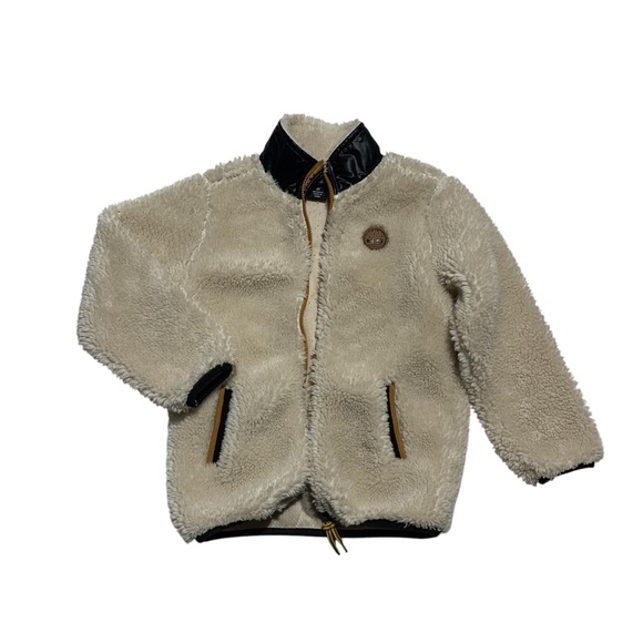 Timberland | Jackets & Coats | Timberland Cream Sherpa Jacket And Zipup ...